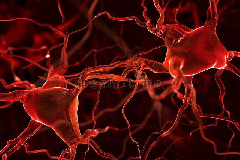 Nerves abstract background stock illustration. Illustration of neuro ...