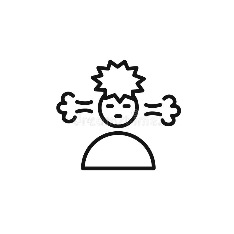 Nervous Breakdown Icon Vector Set Collection for Web Stock Illustration ... Nervous Breakdown Icon Vector Set Collection for Web Stock Illustration ...