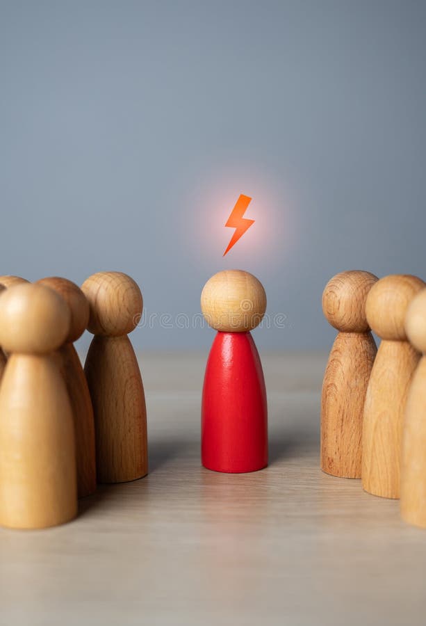 Nervous Breakdown. Reaction To Overwhelming Stress. Seek Help Stock ...