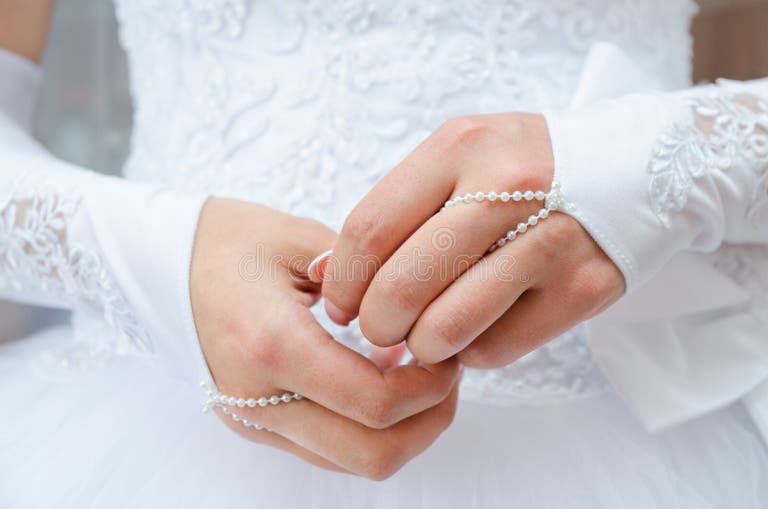 Nervous bride stock image. Image of nuptials, family - 37739461