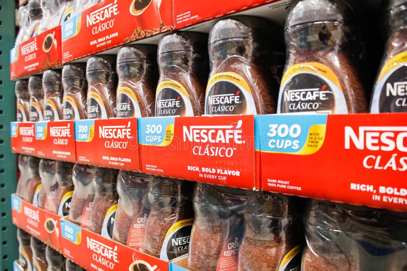 Nescafe Clasico Instant Coffee at Store Editorial Image - Image of ...