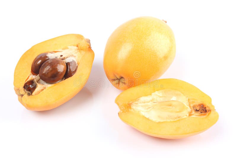 Nespola del Loquat immagine stock. Immagine di isolato - 40164837