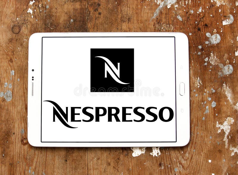 Nespresso-Logo redaktionelles foto. Bild von geschäft - 91219411
