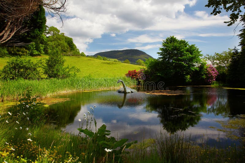 Nessi stock image. Image of nessi, green, great, legendary - 22714475