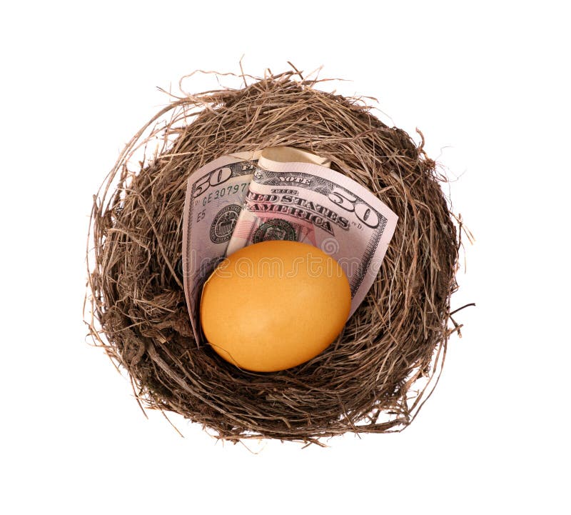 Nest Egg stock photo. Image of savings, cash, wealth - 15928484