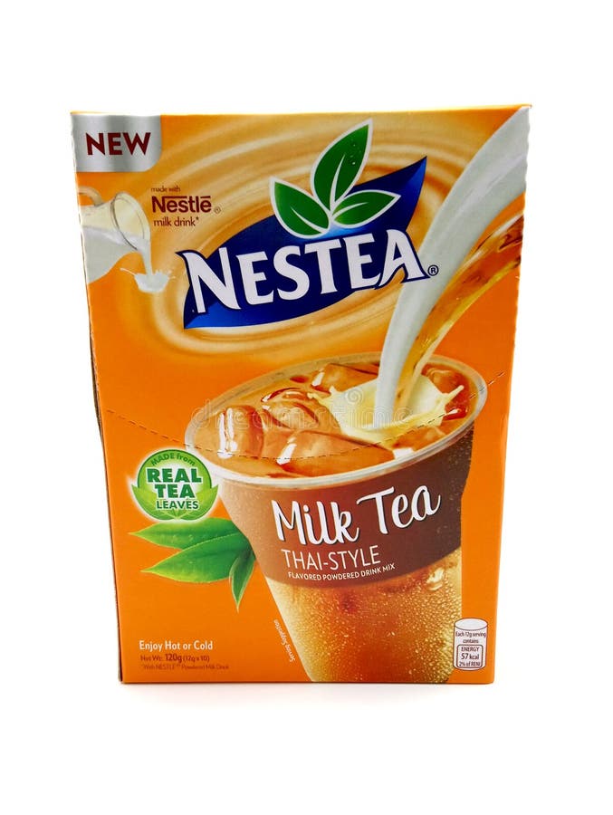 Nestea Thai Style Milk Tea in Manila, Philippines Editorial Stock Image ...