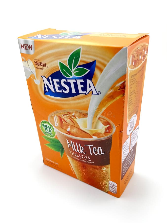 Nestea Thai Style Milk Tea in Manila, Philippines Editorial Stock Image ...
