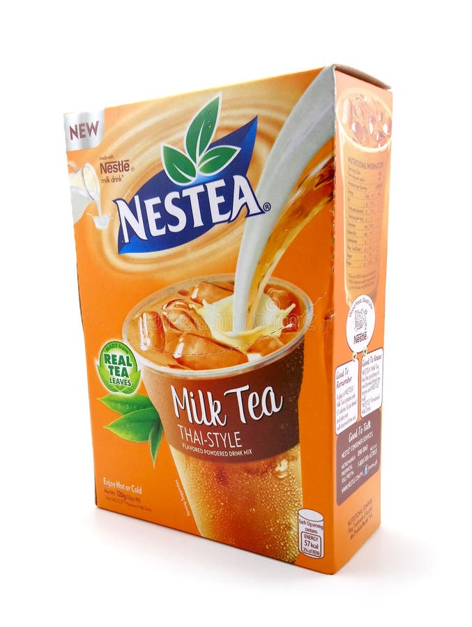 Nestea Thai Style Milk Tea in Manila, Philippines Editorial Stock Image ...