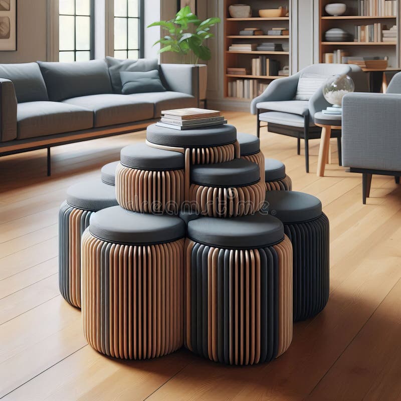 28 84. Nesting Stools - a Set of Portable, Compact Stools that Stock ...