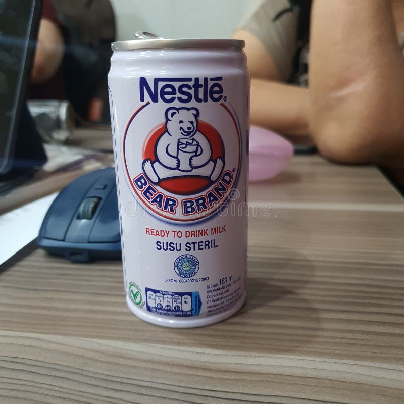 Nestle Bear Brand Drink Milk Editorial Photography - Image of drink ...