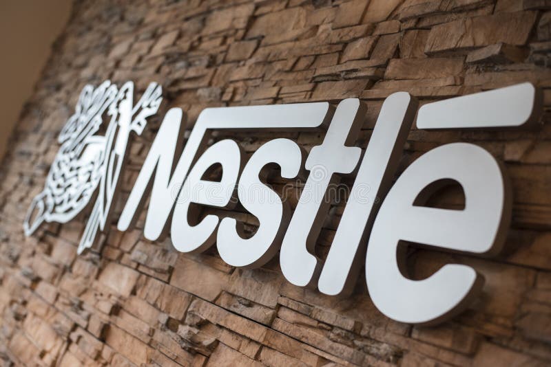 Nestle logo picture editorial stock photo. Image of company - 78170603