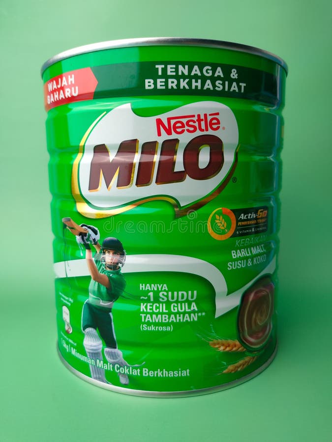 Nestle Milo is a Nutritious Chocolate Malt Drink. Editorial Photo ...