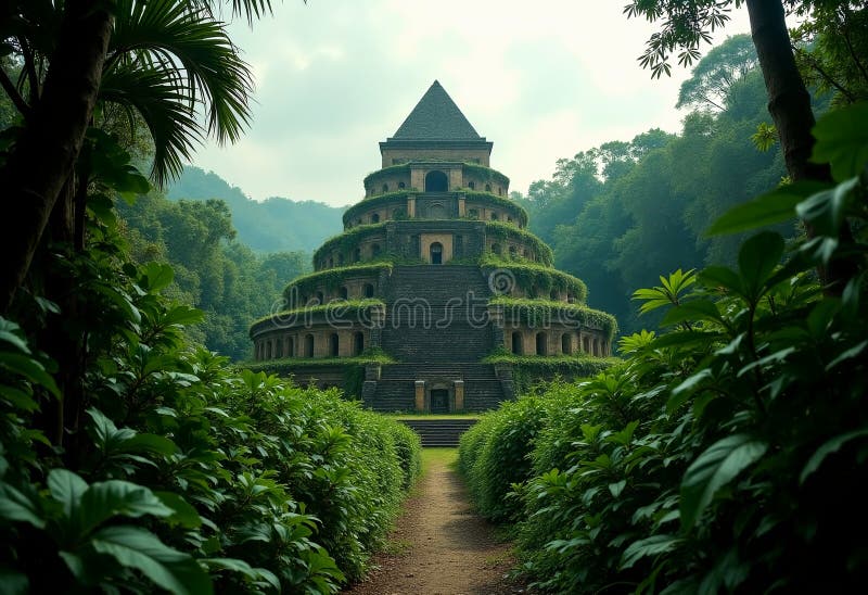 Nestled in a Dense Forest, this Ancient Pyramid Captivates with Its ...