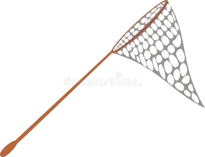 Fishing net stock vector. Illustration of cute, line - 33433993