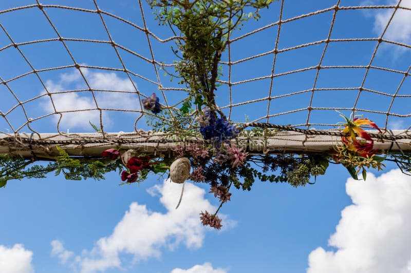 Close Up Net Artificial Flowers Stock Photos - Free & Royalty-Free ...