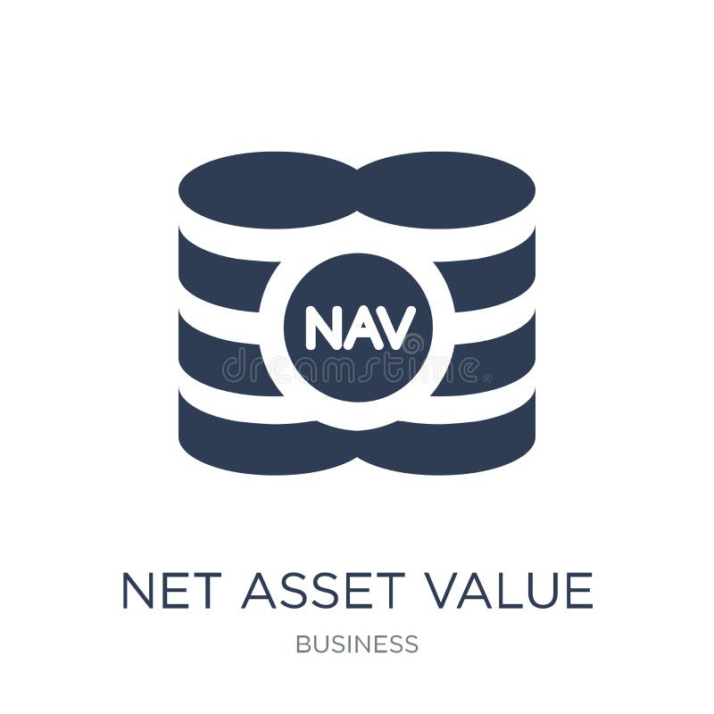 Net Asset Value Icon. Trendy Flat Vector Net Asset Value Icon on Stock ...