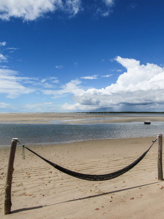 Net in the beach stock photo. Image of mudflat, shore - 189683910