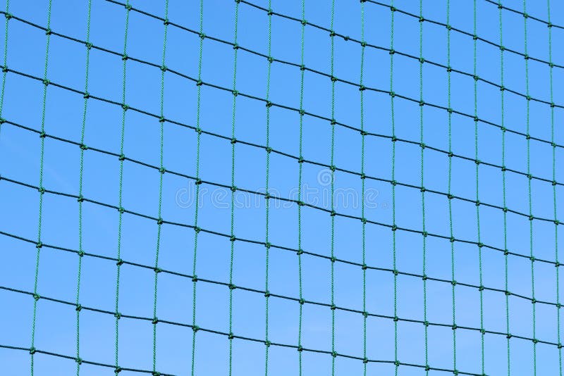 Net with blue sky stock image. Image of football, sport - 17332881