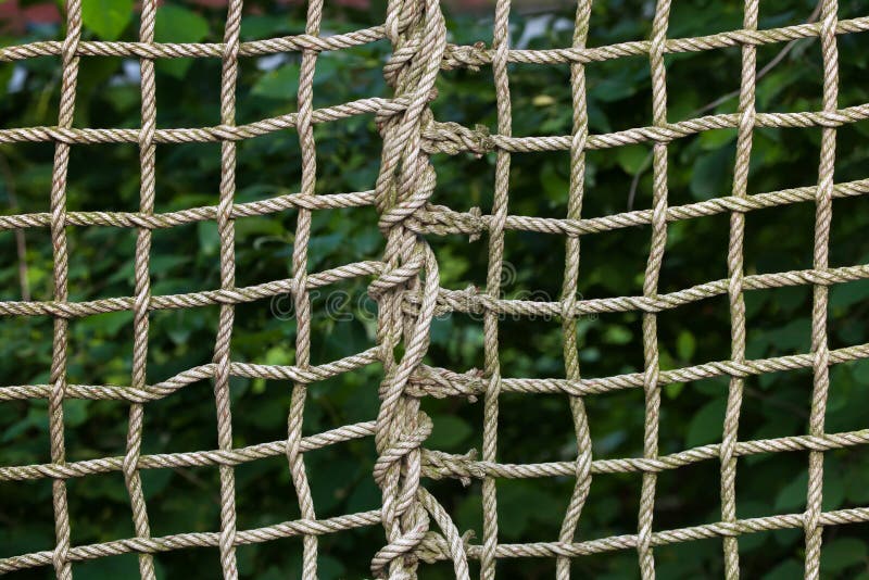 Net braided from ropes. stock image. Image of rope, background - 79845045