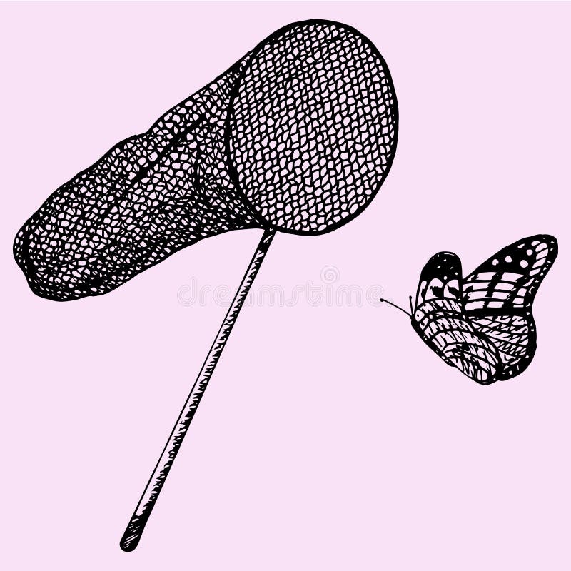 Butterfly Netting Stock Illustrations – 687 Butterfly Netting Stock ...