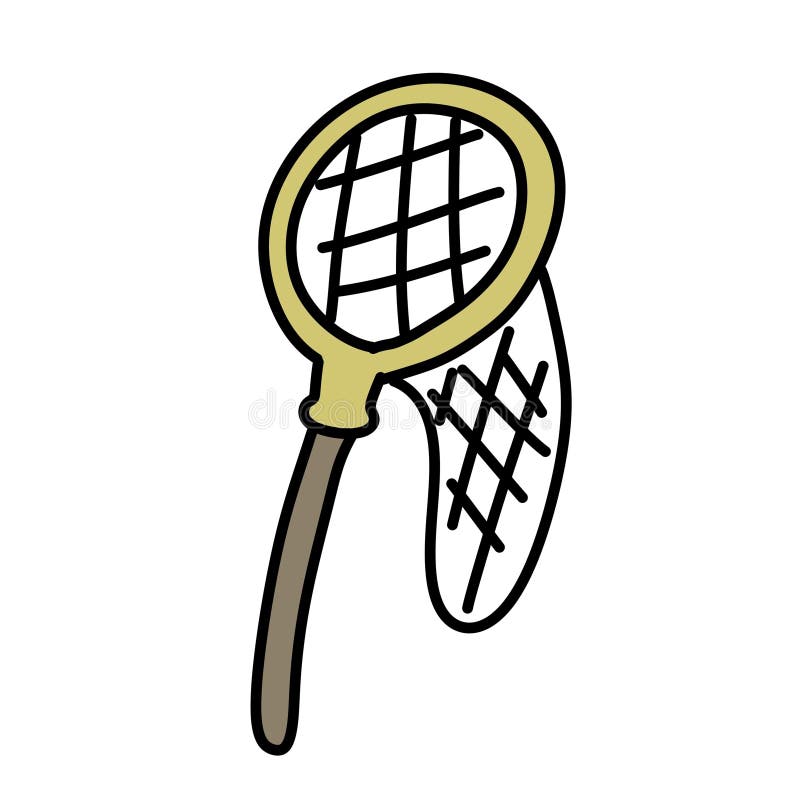 Cartoon Man on White Background for Painting Stock Illustration ...