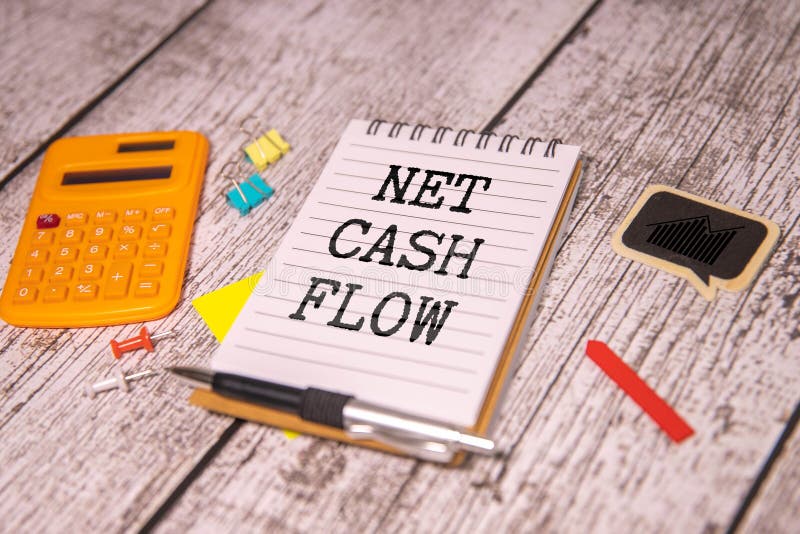 Net Cash Flow is Shown Using a Text Stock Photo - Image of analysis ...