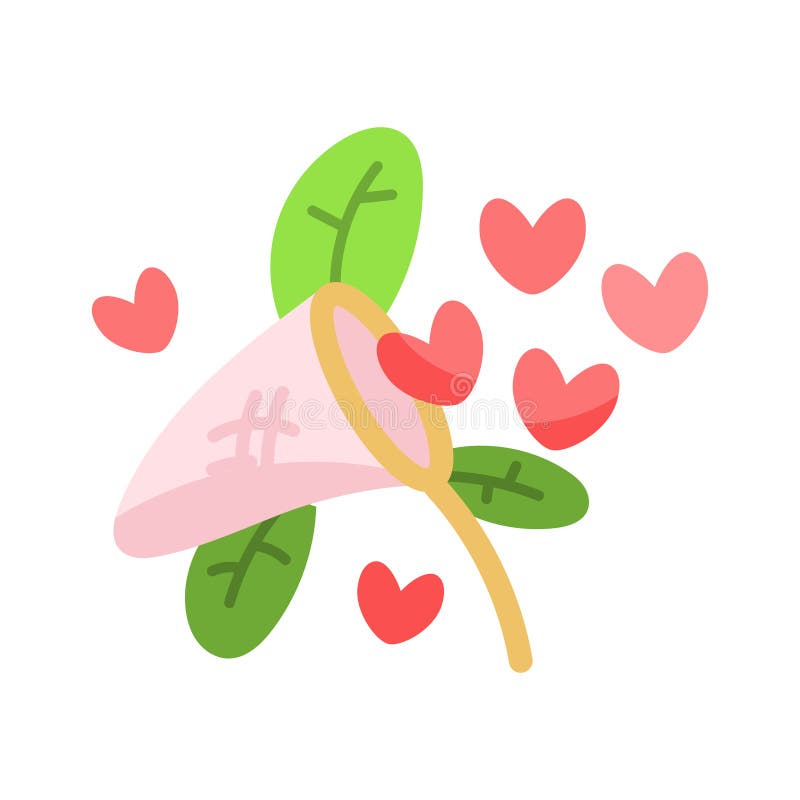 Net catching hearts stock vector. Illustration of valentine - 212208133