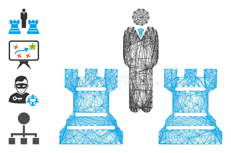 Chess network stock vector. Illustration of competition - 14918532