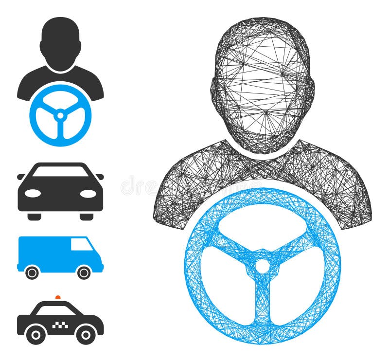 Net Driver Vector Mesh stock vector. Illustration of abstract - 202377130