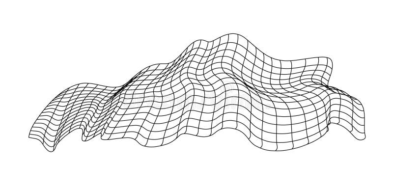 Net Flying Waving. Texture Wave Textile. Fabric Square Cells Sea Wind ...