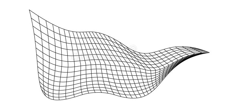 Net Flying Waving. Texture Wave Textile. Fabric Square Cells Sea Wind ...