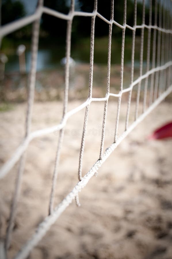 Net for game to beach ball stock photo. Image of beach - 10619422