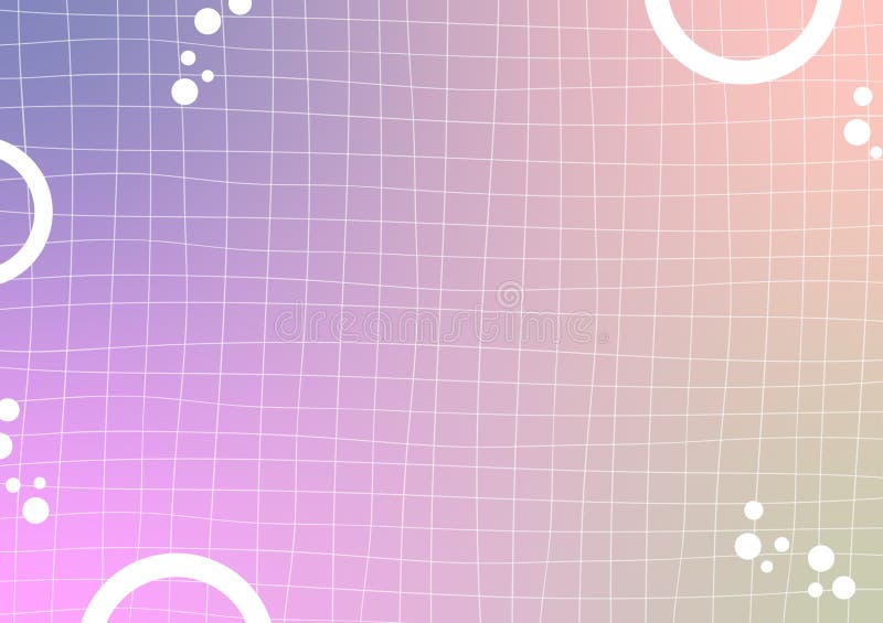 Net Grid Pattern Drawing Colorful Gradient Circle Cover Background ...