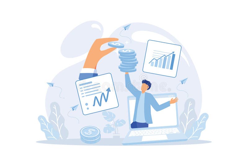 Net Income Calculating Abstract Concept Vector Illustration. Salary ... Net Income Calculating Abstract Concept Vector Illustration. Salary ...