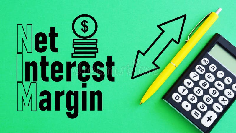Net Interest Margin NIM is Shown Using the Text Stock Photo - Image of ...