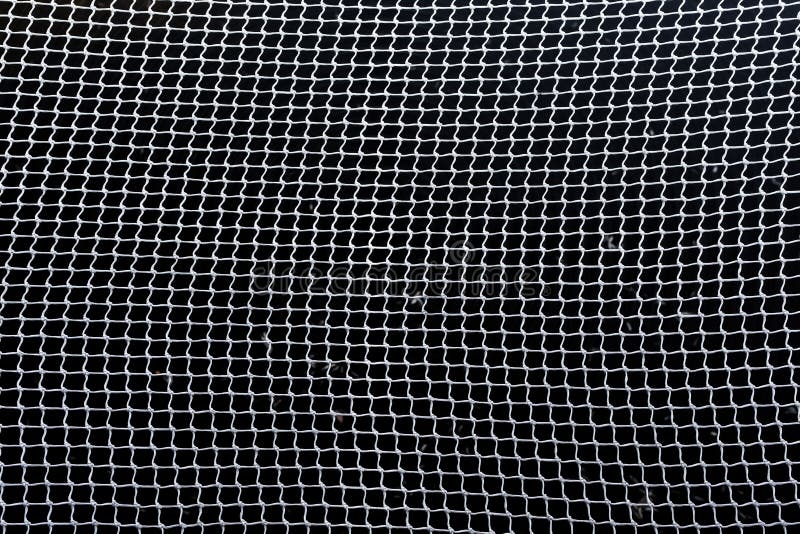 Net of Intertwined White Rope Stock Image - Image of geometry, closeup ...