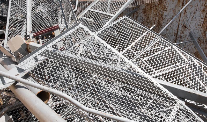 Iron Net and Ferrous Material in the Landfill of Metallic Object Stock ...