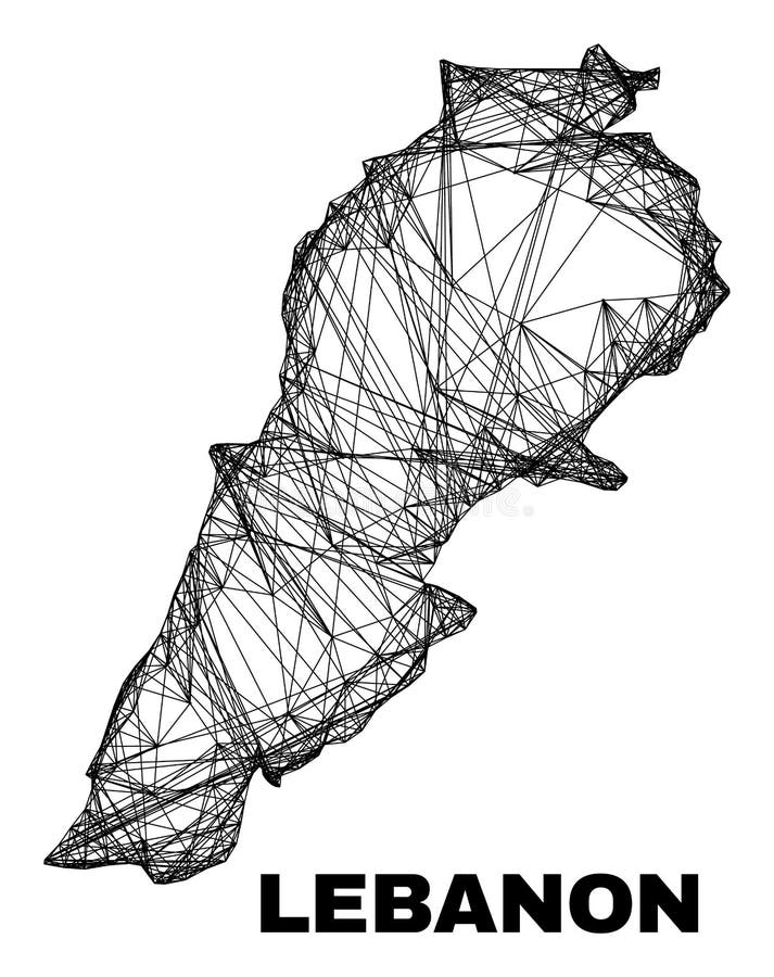 Lebanon Network Map Stock Illustrations – 180 Lebanon Network Map Stock ...