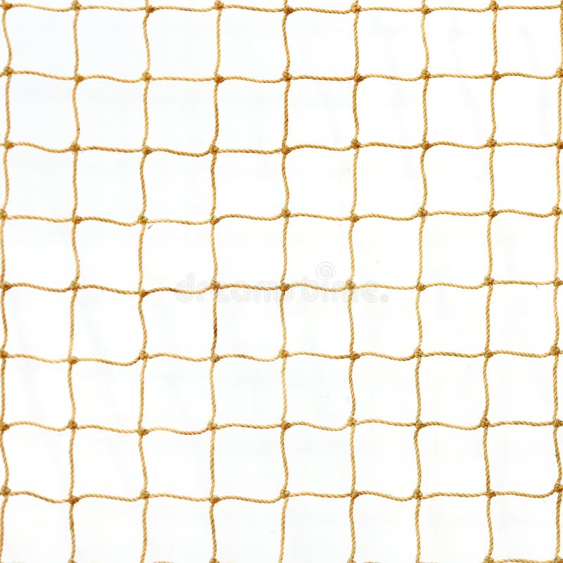 Black Fishing Net Silhouette Isolated on White Stock Photo - Image of ...