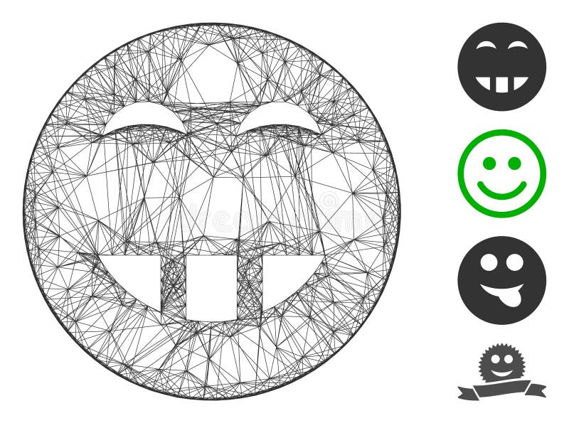 Net Laugth Smiley Vector Mesh Stock Illustration - Illustration of mood ... Net Laugth Smiley Vector Mesh Stock Illustration - Illustration of mood ...