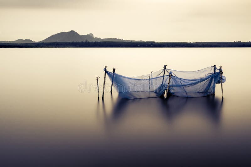 Net stock photo. Image of river, quiescent, stay, reflection - 55382066