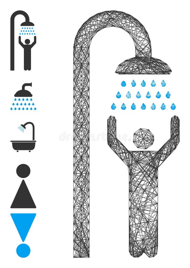 Guy Under Shower Stock Illustrations – 117 Guy Under Shower Stock ...