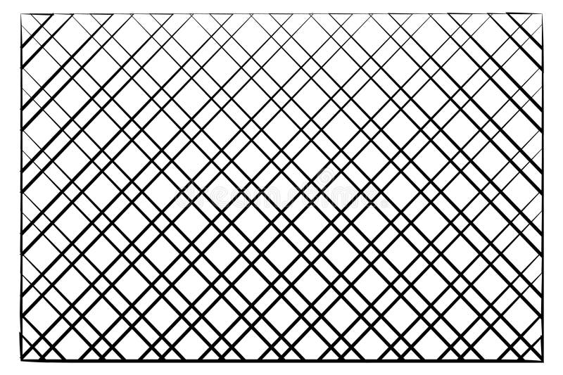 Double Line Geometric Numbers. Stock Vector - Illustration of placard ...