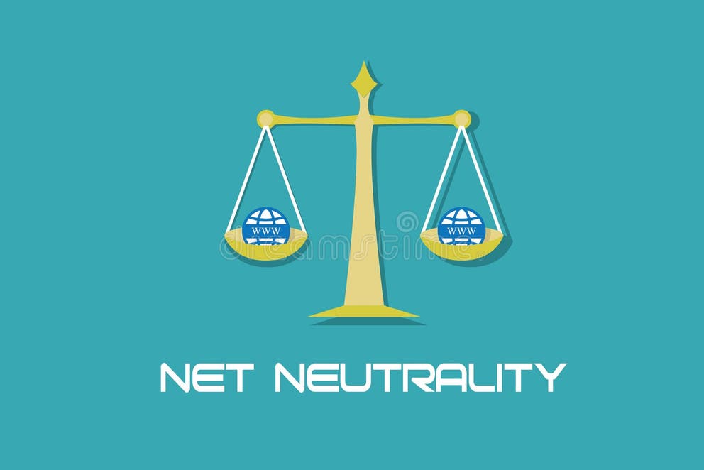 Net Neutrality Free Internet Access Stock Vector - Illustration of ...