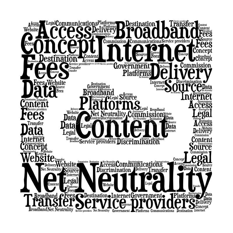 Net Neutrality - Illustration Stock Illustration - Illustration of ...