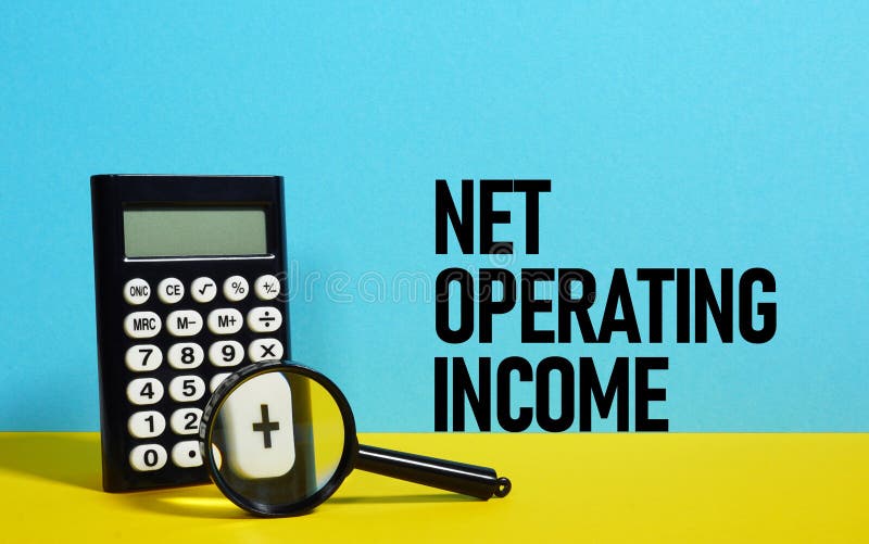 Net Operating Income NOI is Shown As the Business Concept Stock Image ...