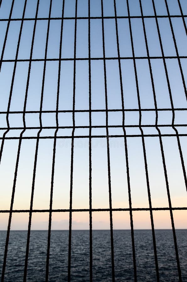 Net Over the Atlantic Ocean Stock Image - Image of shore, ocean: 45365125