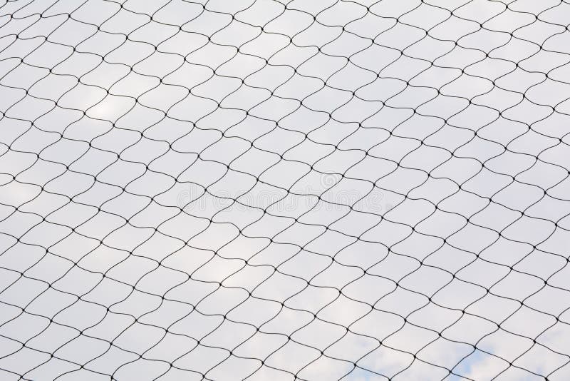 Net Pattern. Rope Net Silhouette Stock Image - Image of closeup ...