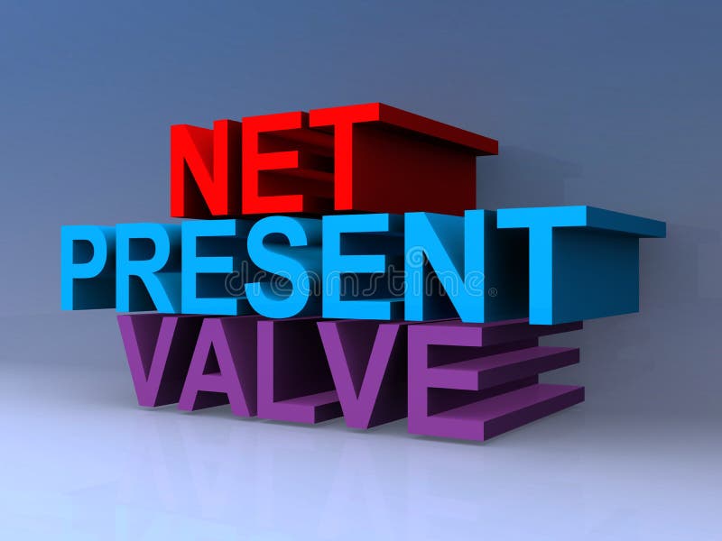 Net present valve stock illustration. Illustration of aqueduct - 179031126