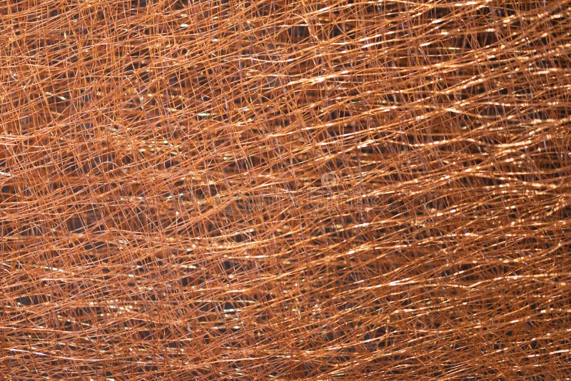 Net Random Pattern Abstract Background of Bronze Wire Stock Image ...